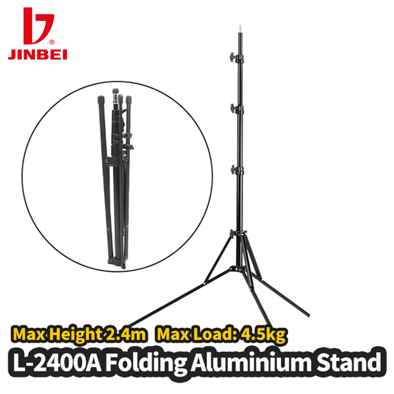 JINBEI L-2400A 86in/2.2m Aluminium Light Stand Pho... – Vicedeal