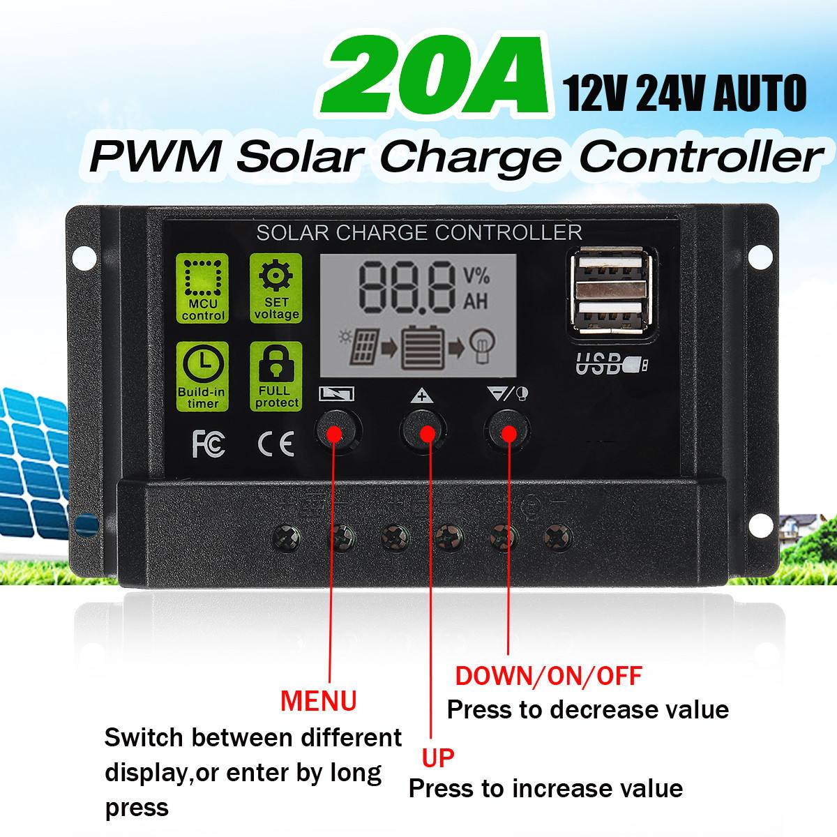 200W Solar Panel Flexible Monocrystalline Solar Ce... – Vicedeal