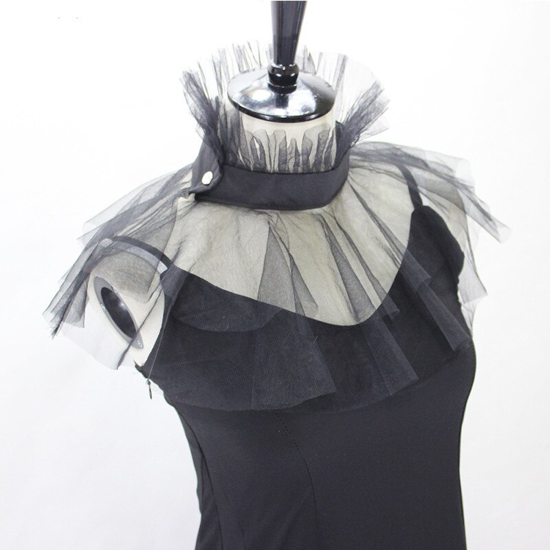 Vintage Victorian Elizabethan Mesh Ruffles Retro D... – Grandado