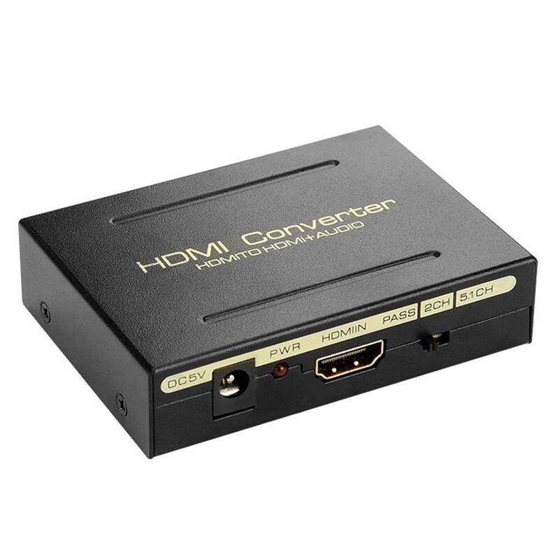 1080P HDMI to HDMI Optical SPDIF RCA L/R Extractor... – Vicedeal