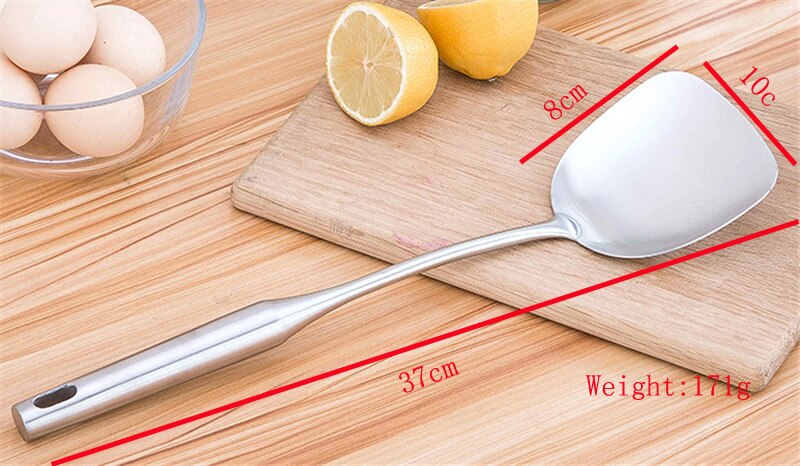 304 stainless steel turners shovel ladle Kitchen D... – Grandado