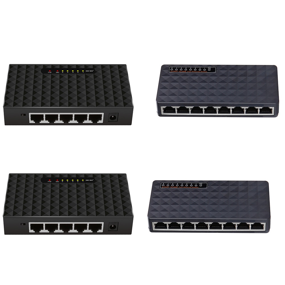 5/8 Ports Gigabit Switch Desktop RJ45 Ethernet Swi... – Grandado