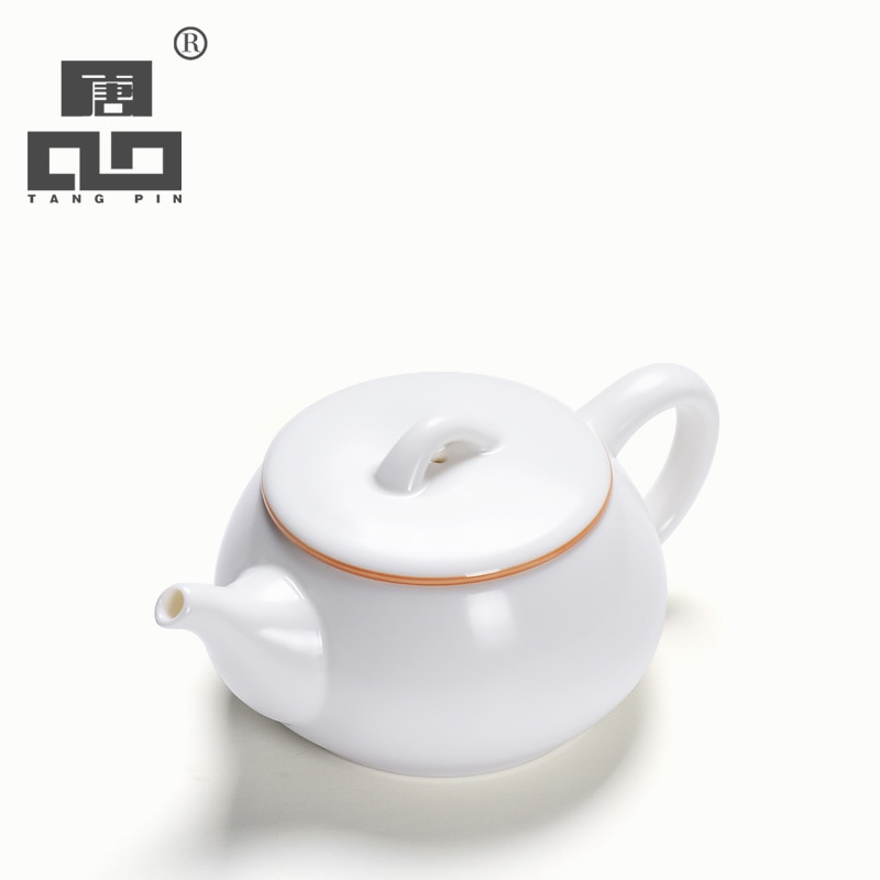 TANGPIN ceramic teapot white kettle chinese tea po... – Vicedeal
