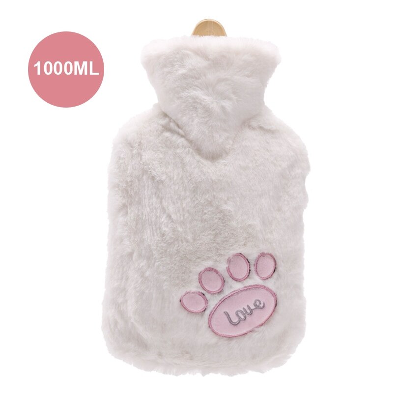 1000ml flanell gummi plysch katt tass tecknad stor... – Grandado