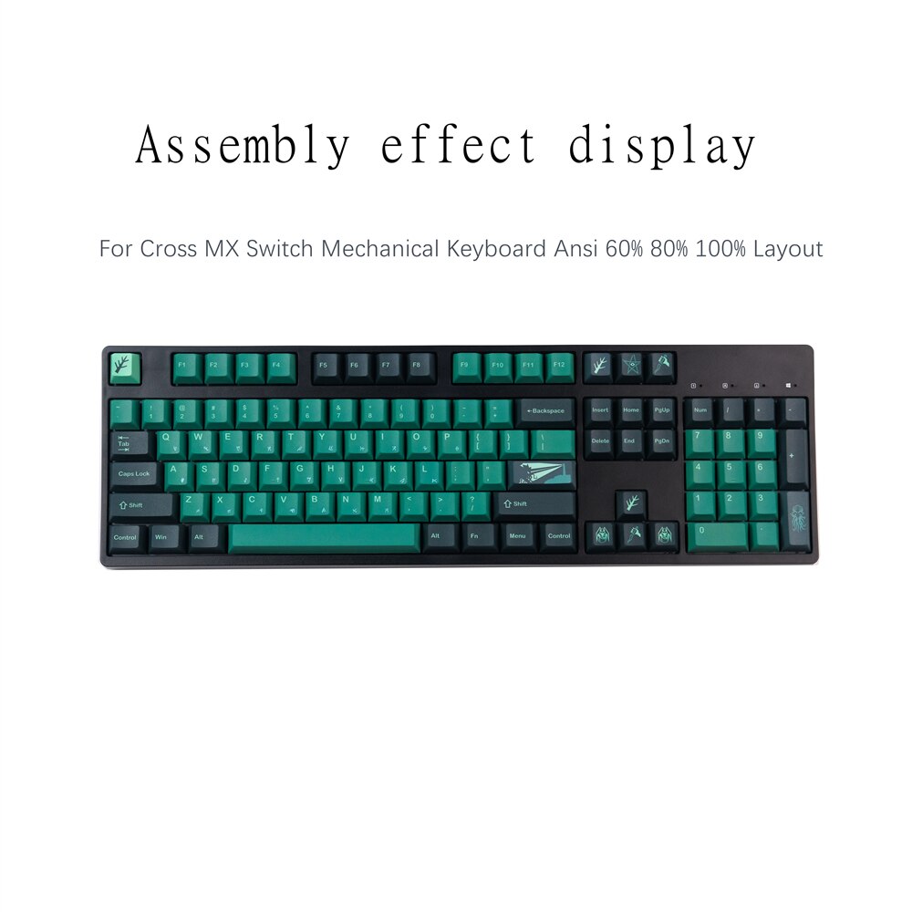 GMK Terror Below Keycaps 136 Keys Cherry PBT DYE-S... – Vicedeal