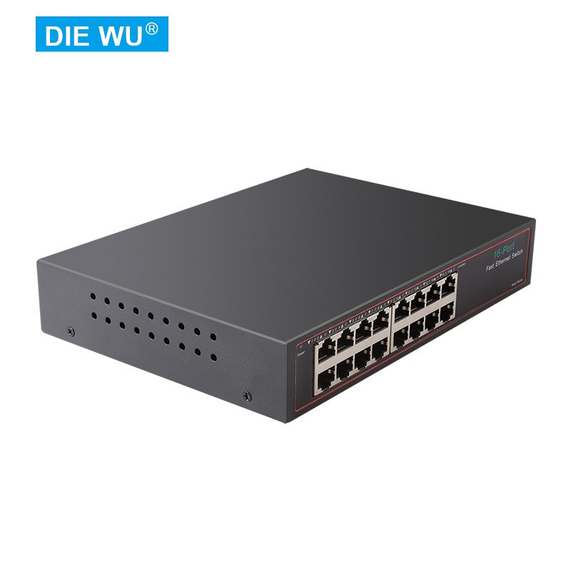 Txe148 16 Port 10 100m Fast Ethernet Network Switc Grandado