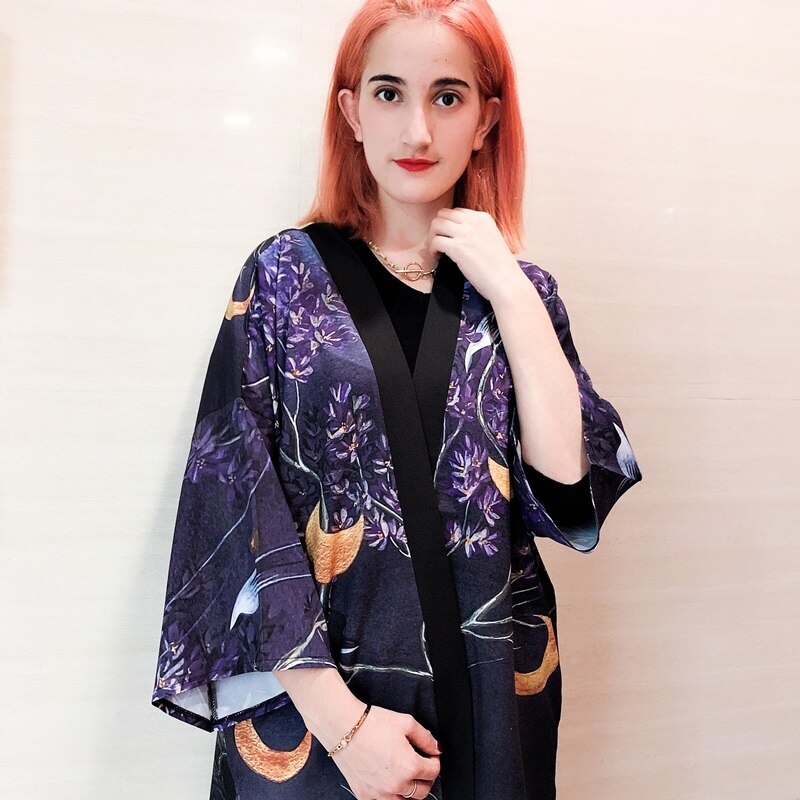 Women Kimono Cardigan Yukata Female Japanese Stree... – Grandado