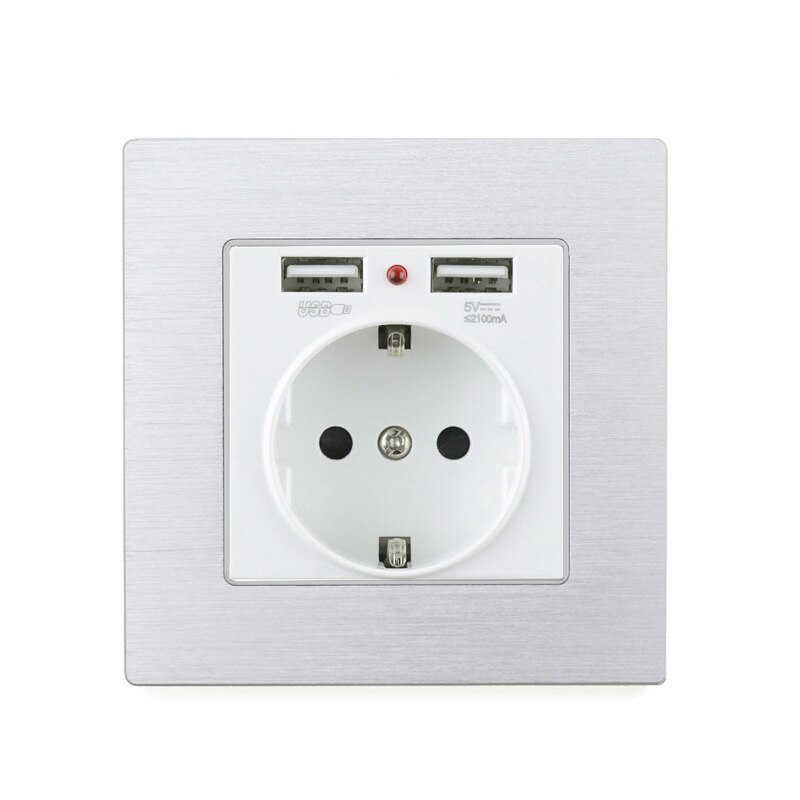 Avoir Power Socket EU FR Standard Plug Socket Alum... – Grandado
