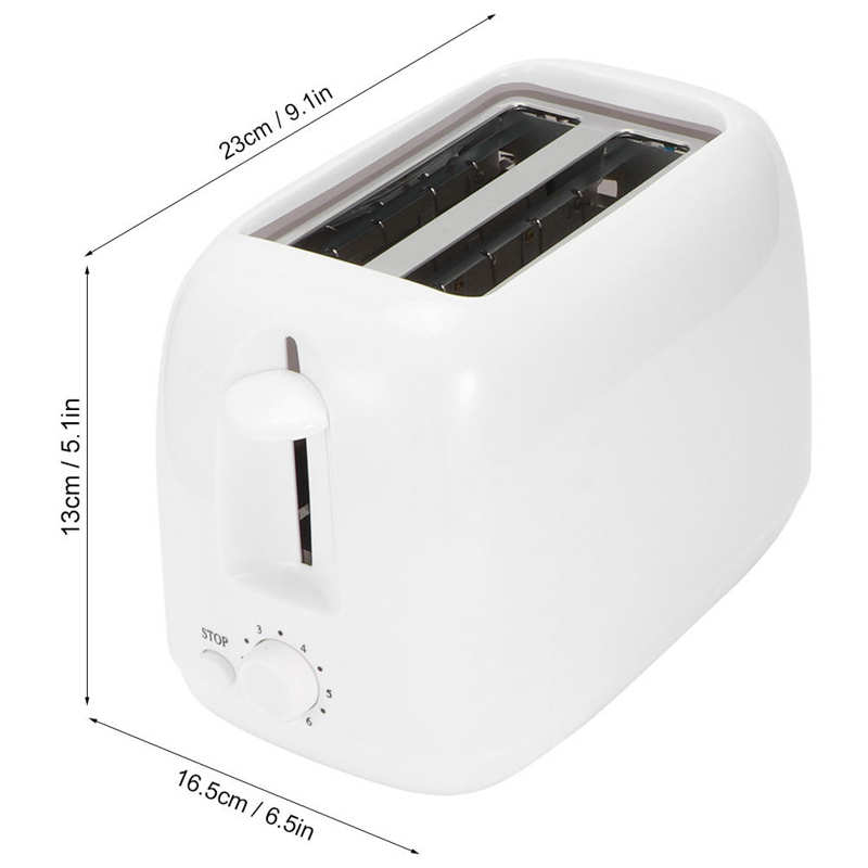 650W Bread Toaster 6 Gear Temperature Setting Kitc... – Grandado