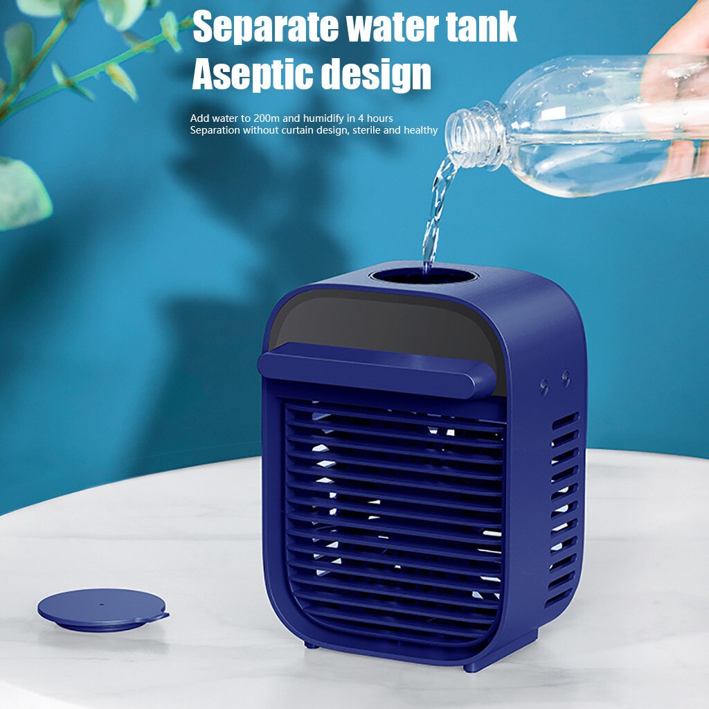 USB Mini Air Cooler Fans Purification And humidifi... – Grandado