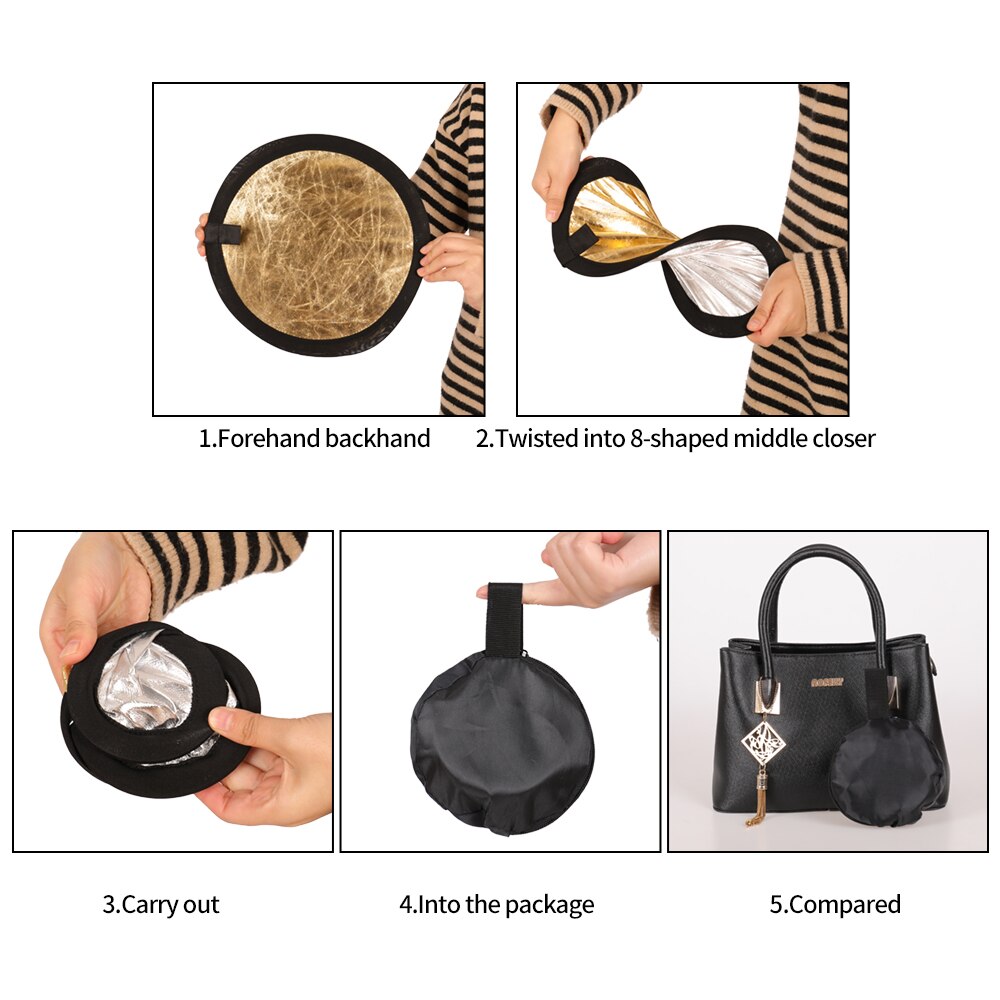 SH 30cm Portable Disc for Photography Light Reflec... – Grandado