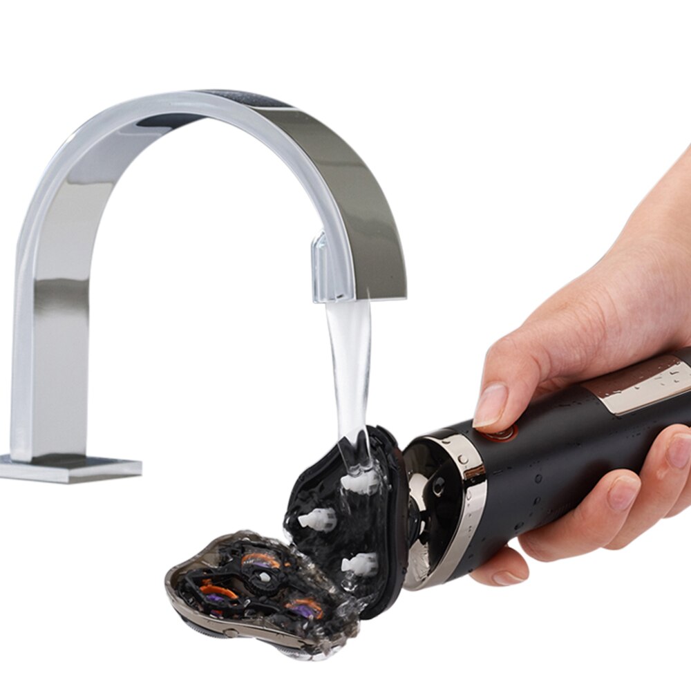 Kemei Men Razor 3 Blades Electric Shaver LCD Beard... – Vicedeal