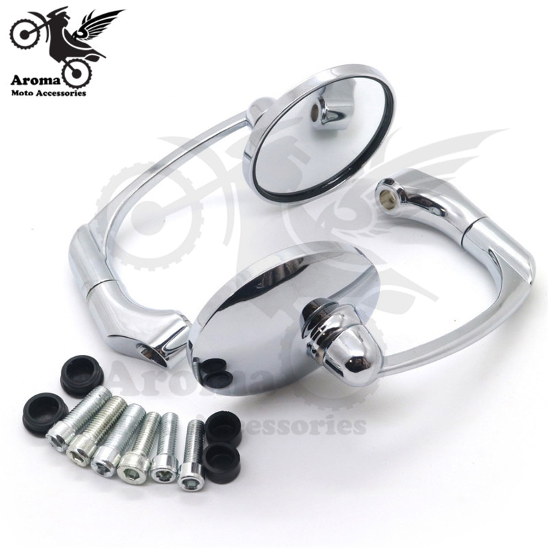 retro classic motorbike rear view mirrors vintage ... – Grandado