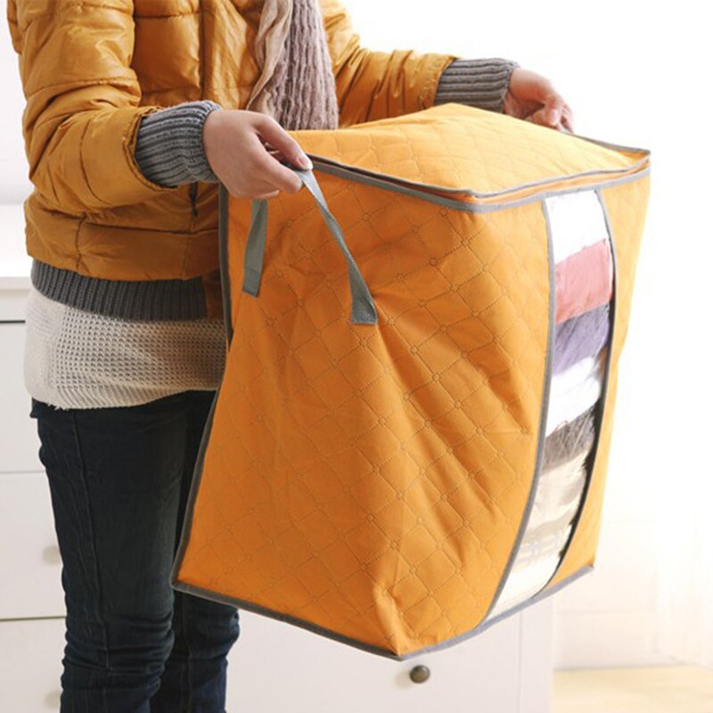 Foldable Storage Bags Large Clothes Quilt Bedding ... – Vicedeal