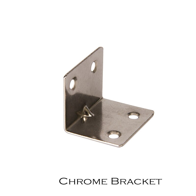 L shape size 38x30x30 1.2mm thick chrome plating i... – Grandado