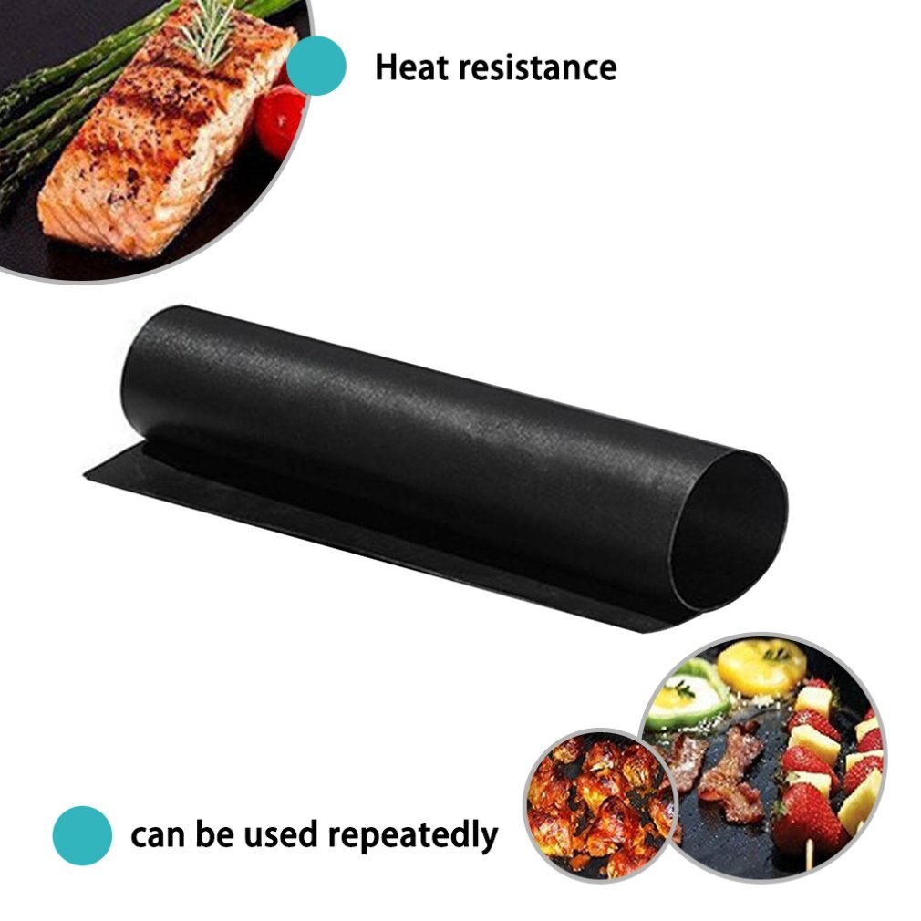 40X33cm Herbruikbare Bbq Mat Teflon Fiber Non-stic... – Vicedeal