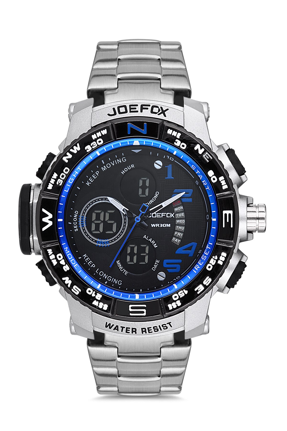 Joefox Digital Analog Men 'S Wristwatch – Grandado