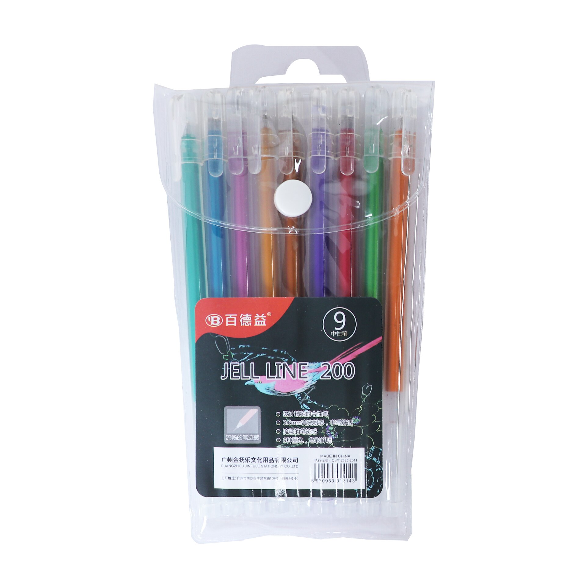 9 Teile/satz Glitter Stift Metallic Farbwechsel Fl... – Vicedeal