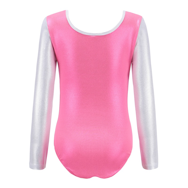5-12Y Gymnastics Dancesuit Girls Long Sleeve Dance... – Grandado
