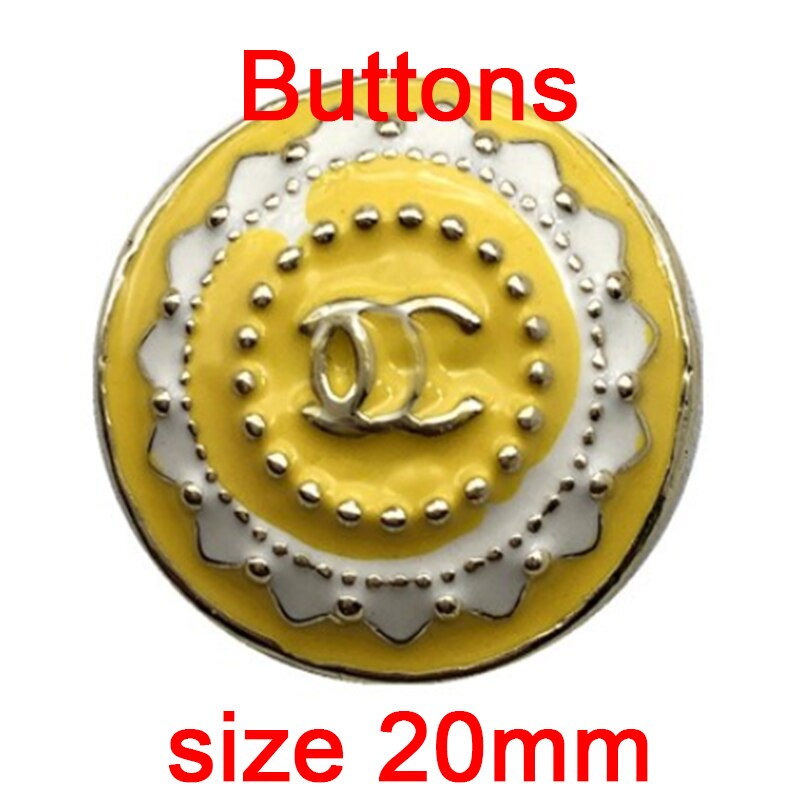 10pcs/batch round buttons metal buttons sewing sup... – Grandado