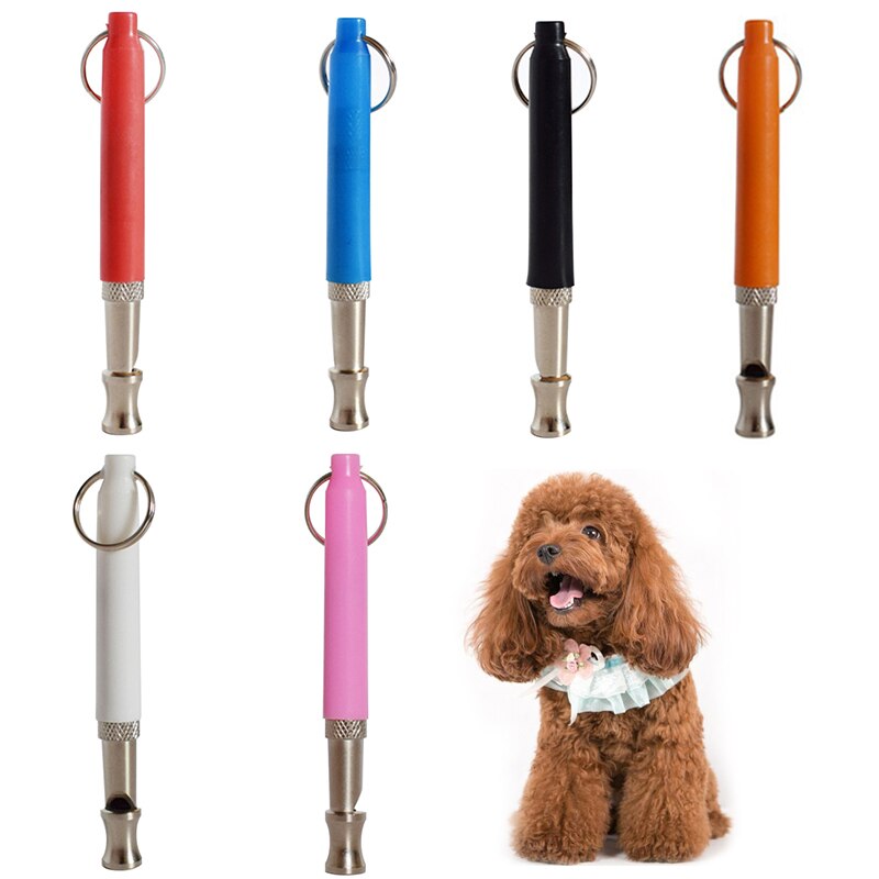 8 Colors Adjustable Pet Dogs Whistle Anti Bark Ult... – Vicedeal