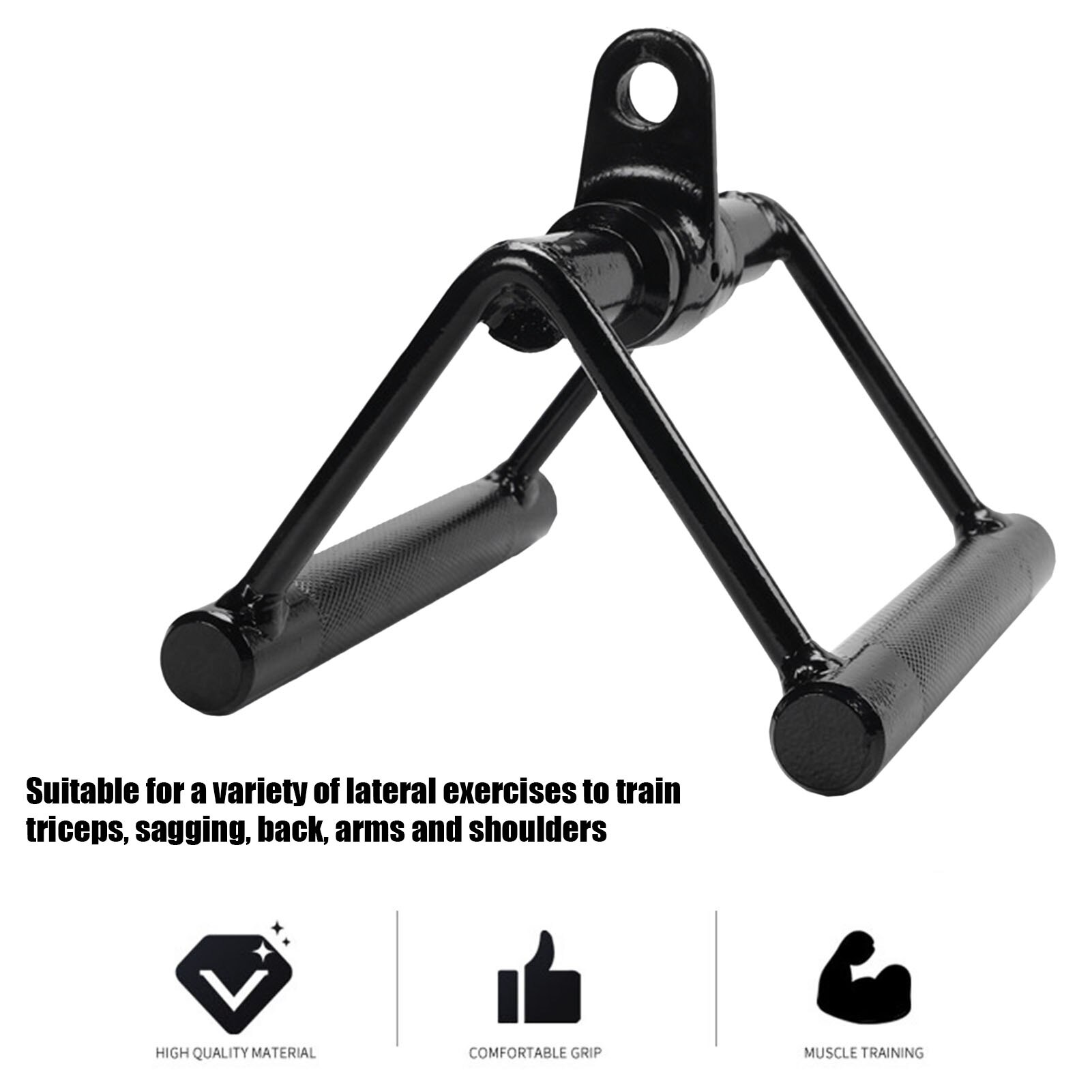 V Shaped Press Down Bar Cable Machine Handle Attac... – Grandado