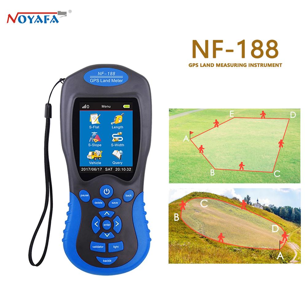Noyafa NF-188 GPS Land area meter measure device w... – Vicedeal