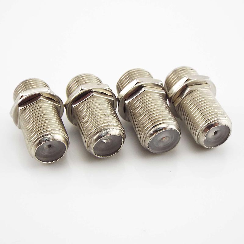 5/10 stücke F-Typ Adapter Koppler Stecker Weiblich... – Grandado