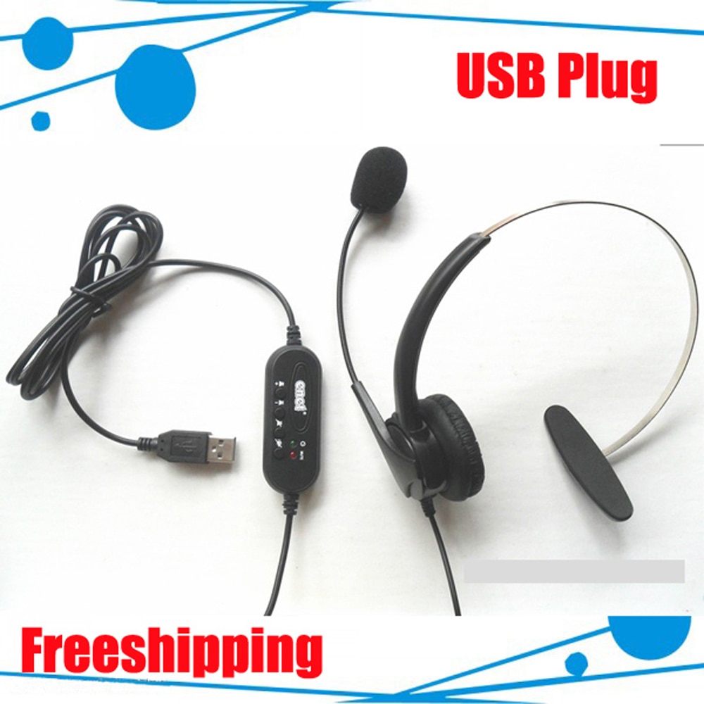 Monaural Telephone headset direct with USB & micro... – Vicedeal