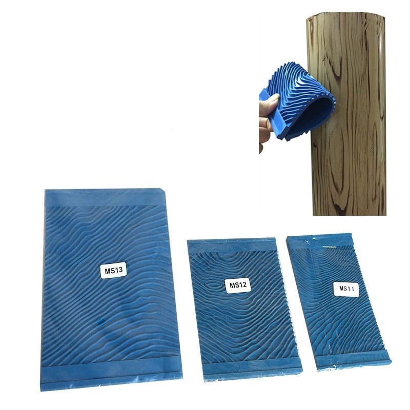 3D Muur Afdrukken Rubber Imitatie Hout Korrelen Pa... – Grandado