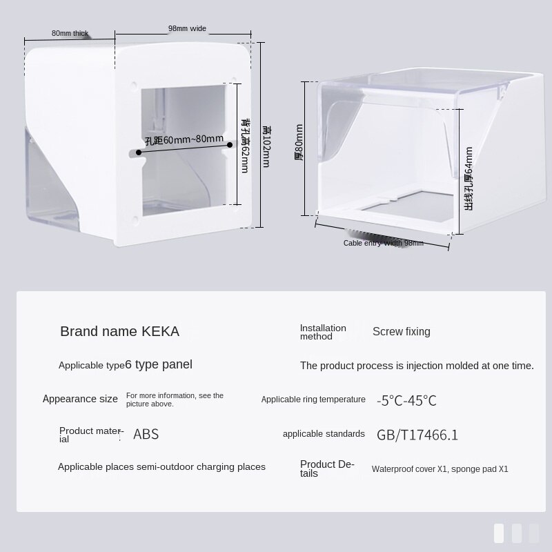 Outdoor Battery Car Charging Pile Rain Cover Type ... – Grandado