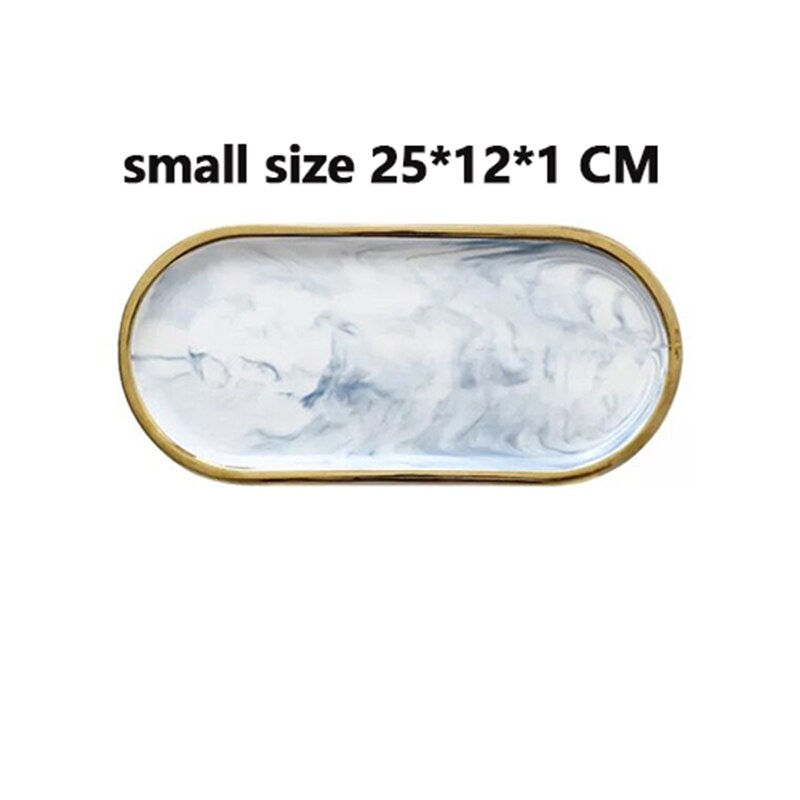 Plateau de rangement décoratif en marbre | Marbre ... – Grandado
