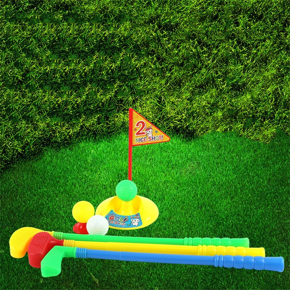 Mini Golf Set Outdoor Sports Games Multicolor Plas... – Vicedeal