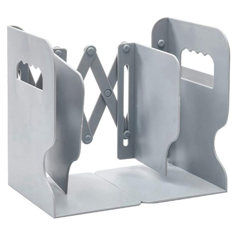 Retractable Bookshelf Bookends Book Holder Bookcas... – Vicedeal