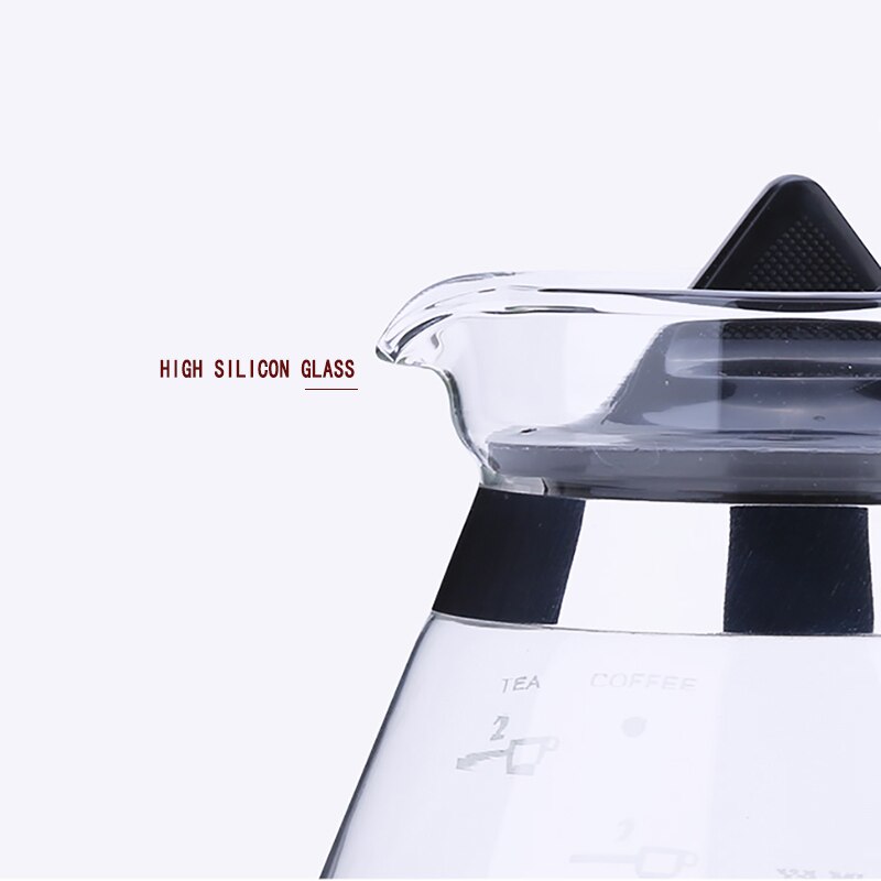 1 Sets V60 Glass Coffee Pot Coffee Filter Pot Make... – Grandado