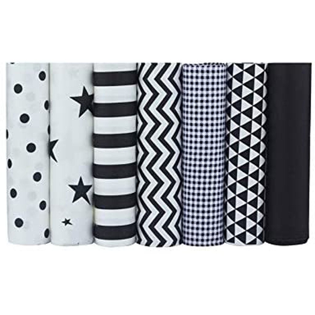 7pcs Cotton Cloth Textile Craft Fabric Bundle Patc... – Vicedeal