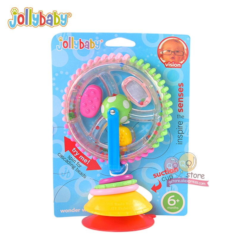 Jollybaby Baby Ferris Wheel Rattle Tricolor Multi-... – Grandado