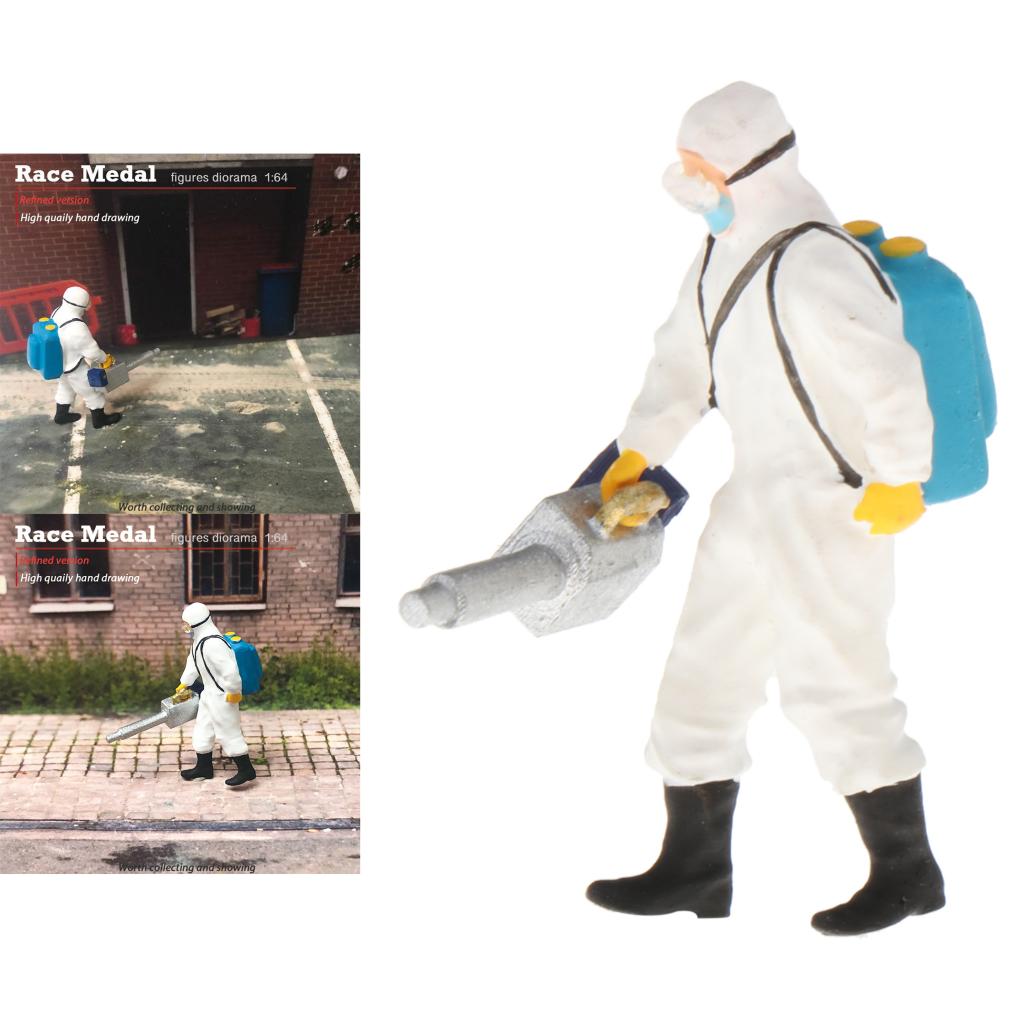 1:64 Doctor PVC People Building Layout Scenery Tab... – Vicedeal