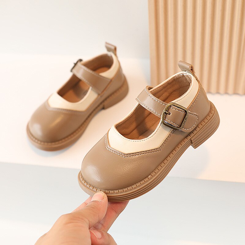 Scarpe da ragazza in pelle verniciata Mary Janes s... – Vicedeal