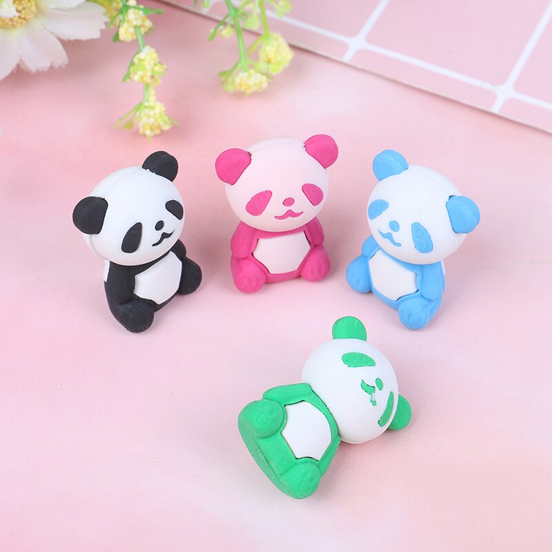 Funny Durable panda Pencil Eraser School Student S... – Grandado