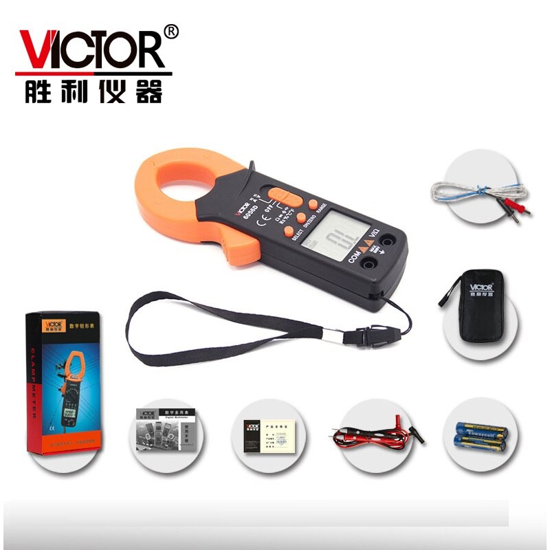 Victor VC6056D Digital Clamp Meter Multimeter AC/D... – Vicedeal