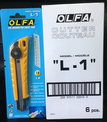 MADE IN JAPAN OLFA L-2 18mm Heavy-Duty Gummi Inset... – Vicedeal