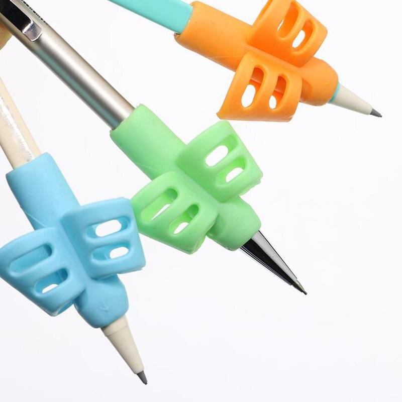 3pc/set School Supplies Pencil Holder Tools Silico... – Grandado