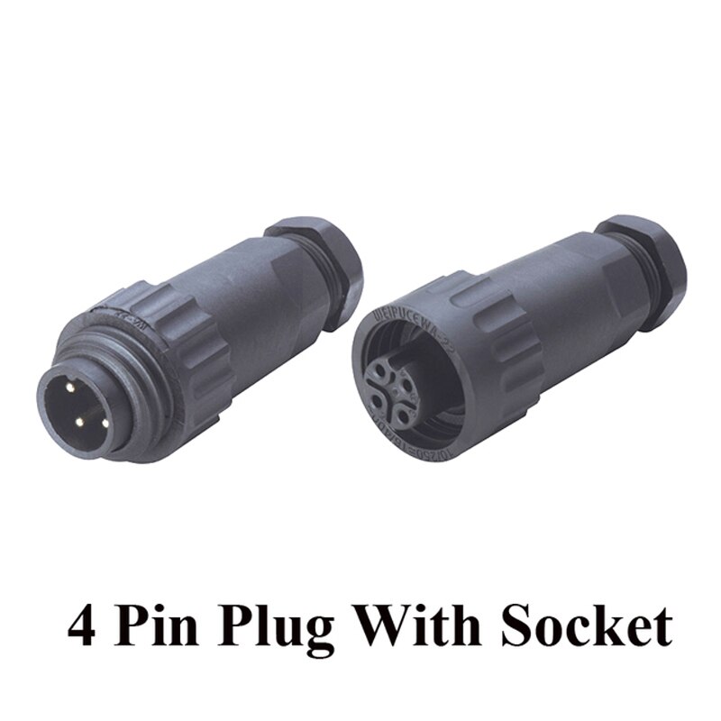 Original Weipu Connector WA22 IP67 Waterproof 4 Pi... – Grandado