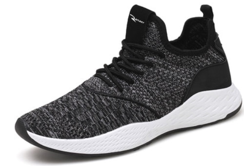 Men Sports Breathable Mesh Lace up Shoes N077 – Grandado