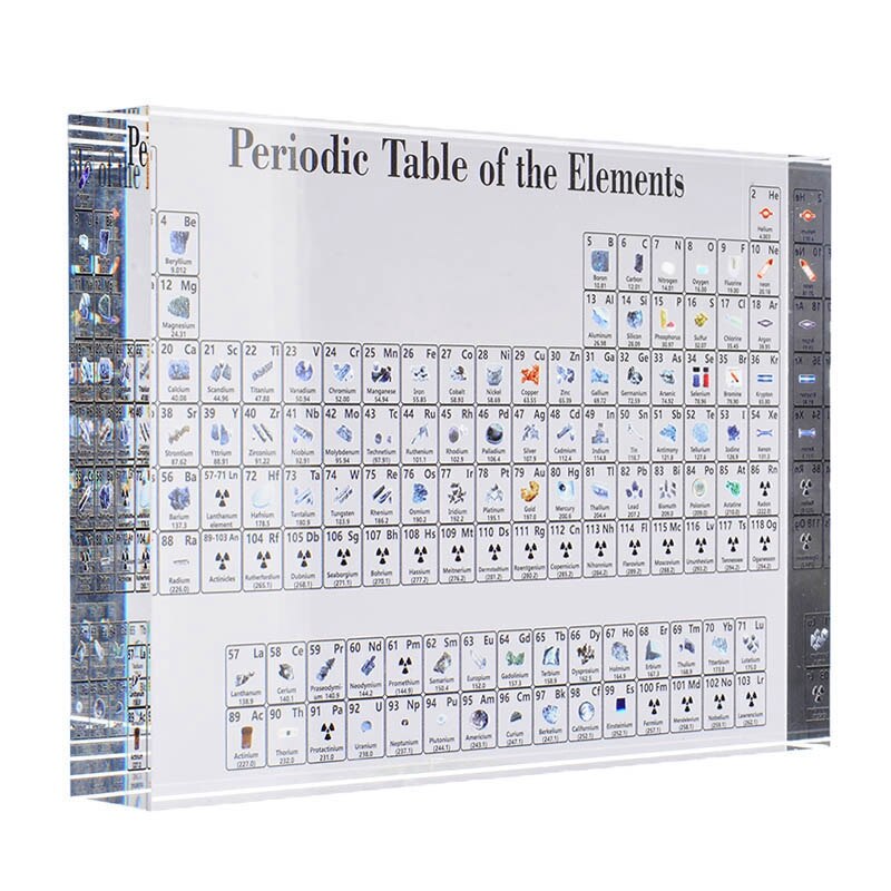 1Pc Acrylic Chemical s Desk Display Periodic Table... – Vicedeal