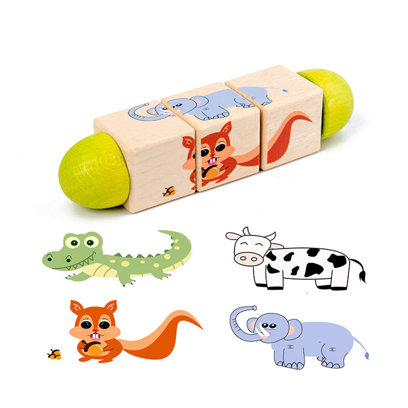 Kids Rotating 3D Jigsaw Puzzle Game Animal Cogniti... – Grandado