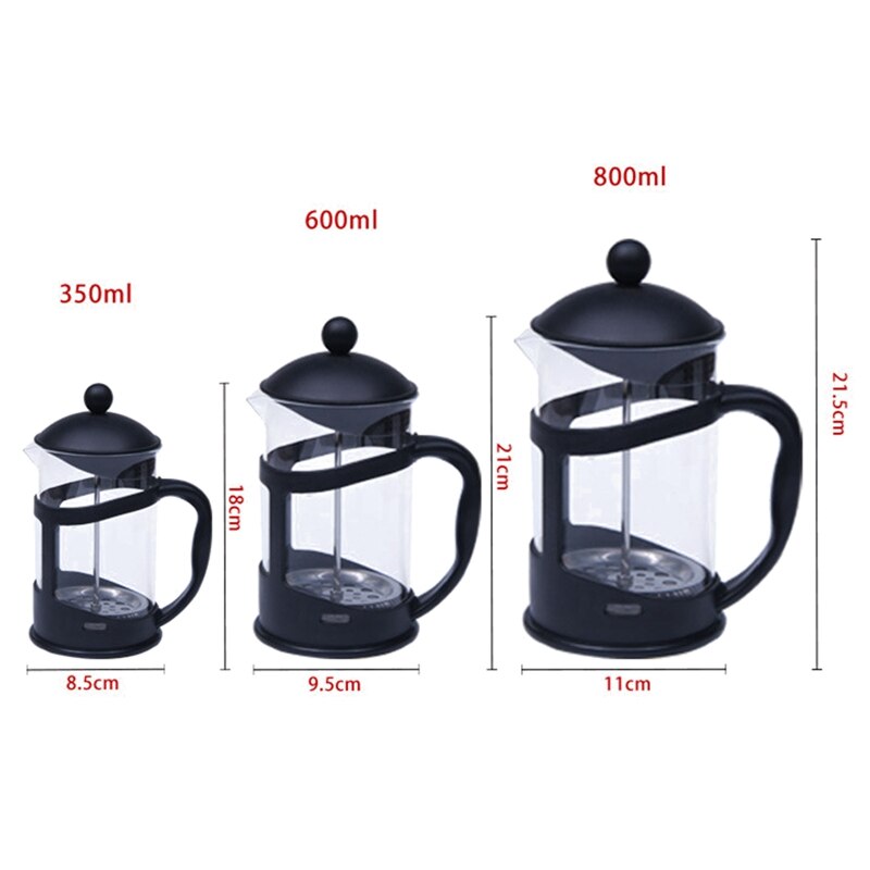 Large French Press Coffee Pot Insulated Filter Plu... – Grandado