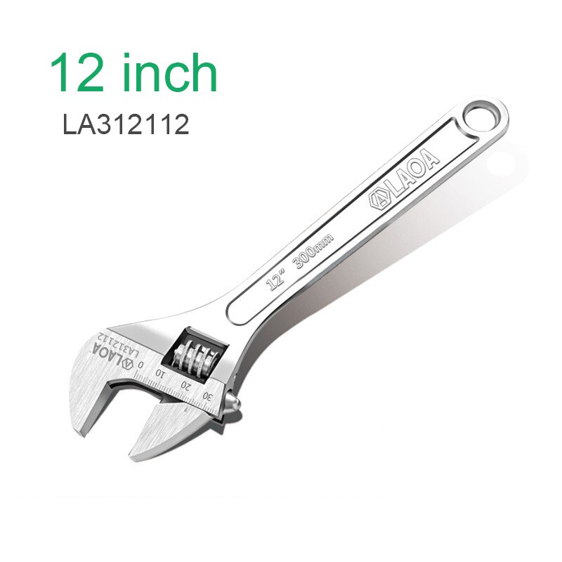 LAOA Monkey Wrench 4" 6" 8" 10" 12" Adjustable Spa... – Grandado