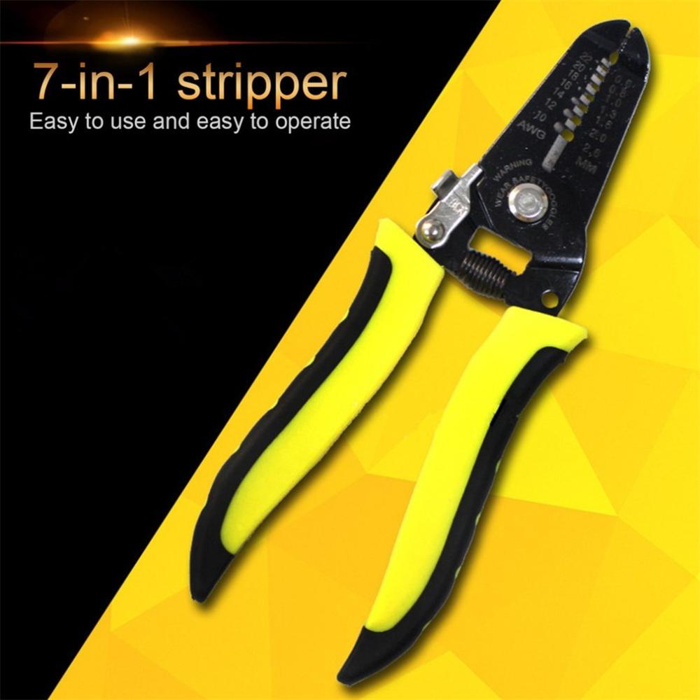 7-in-1 Wire Crimpers Terminals Pliers Kit Cable Cu... – Grandado